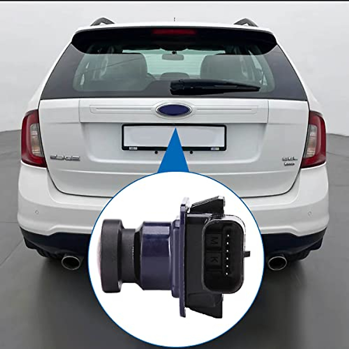ertoory Rear View Camera Edge Backup Camera Parking Assist Camera Fit for Ford Edge 2011-2015, Replaces BT4Z-19G490-B, BT4Z-19G490-A, DT4Z-19G490-B