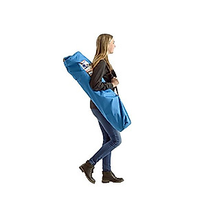 Quik Shade Full Size Shade Folding Chair, Royal Blue, 2'L x 3'W x 4.3'H (160048DS)