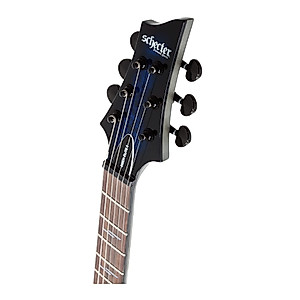 Schecter Omen Elite-6 Electric Guitar - See Thru Blue Burst
