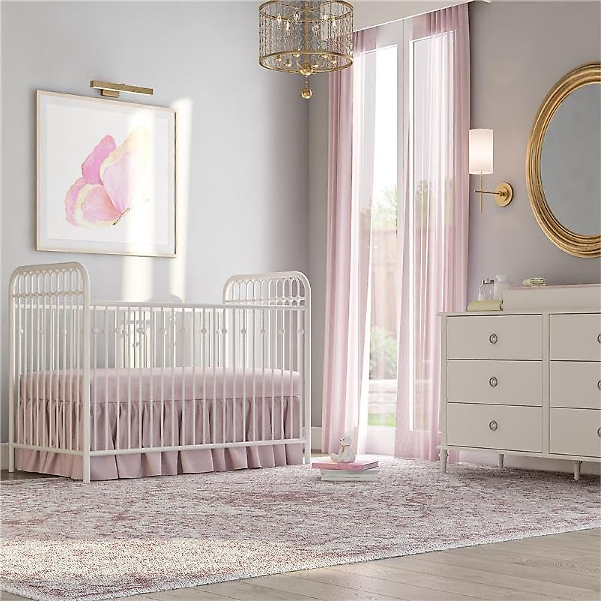 Little Seeds Rowan Valley Arden 6 Drawer White Kids’ Dresser