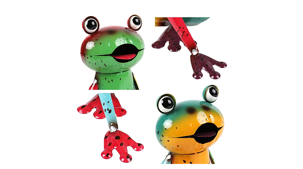 Brighten Your Garden with Cute Frog Yard Art