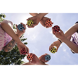 Waboba Moon Ball - Bounces Out of This World - Original Patented Design - Craters Make Pop Sounds - Easy to Grip - Color Pink