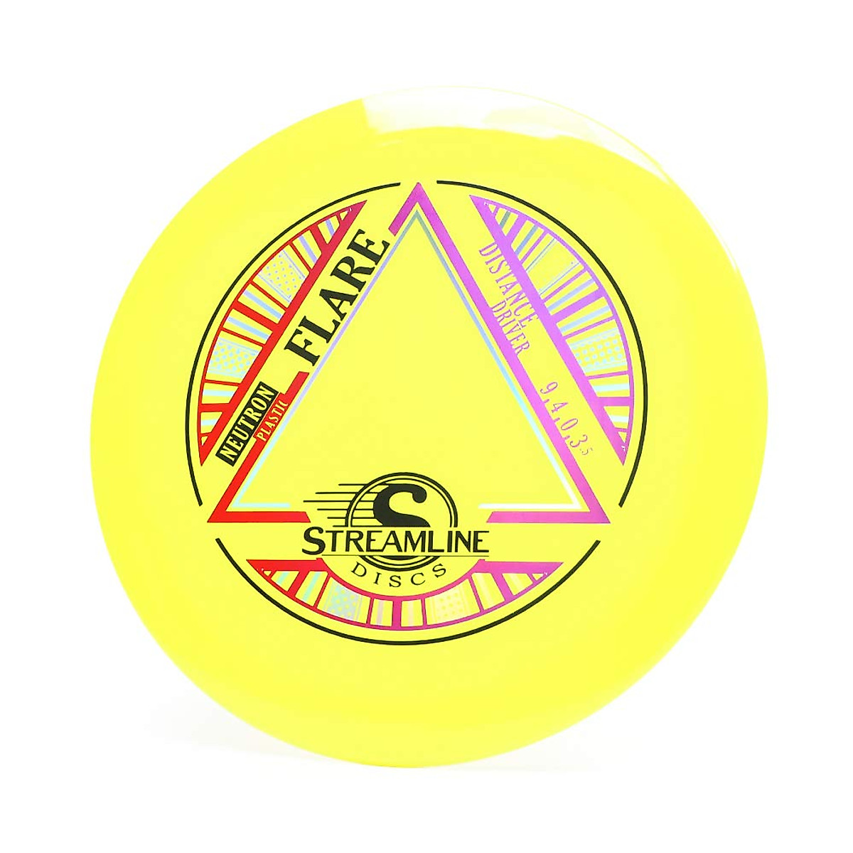 Streamline Discs Neutron Flare Disc Golf Distance Driver (165-170g / Colors May Vary)
