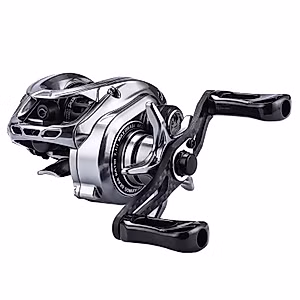 Bearking Zeus-BFS Baitcasting Fishing Reel 4.9oz Ultralight Carbon Reels TBS Brake System Baitcaster (Left)