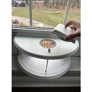 Clearview Window Bird Feeder by Paradise Birdhouses