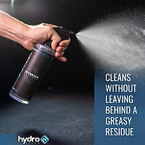 HydroSilex Plastic & Leather Interior Cleaner (16oz) | Safely Deep Cleans Plastic, Leather & Vinyl | Tough on Stains, Dirt & Grime | Dye Free Formula | No Greasy Residue