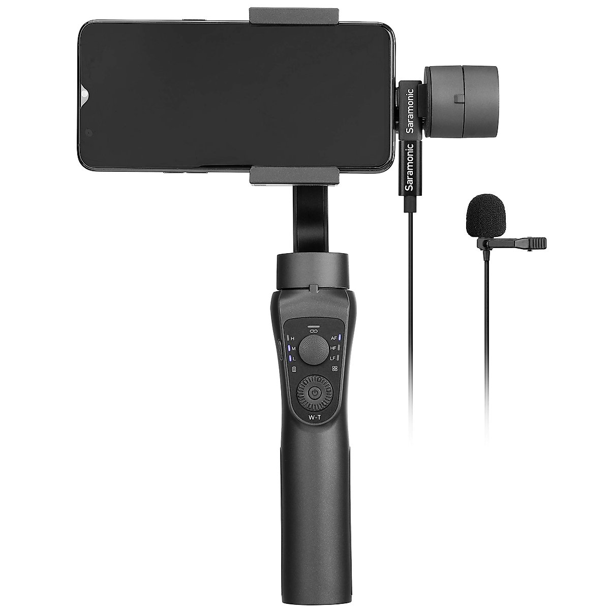 Saramonic LavMicro U3B USB-C Lavalier Microphone for iPhone 15, Android, New iPad, Computers & More with 19.7' Cable & 90˚ Adapter for Vlogging, Interviews, YouTube, TikTok, Live Streaming