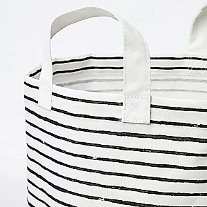 Ikea KLUNKA Laundry bag, 60 l [white/black]