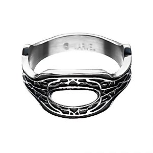 Body Vibe Marvel Black Panther T'Challa Replica Ring - (Size 9)