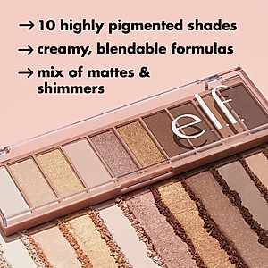 e.l.f. Everyday Smoky Eyeshadow Palette with 10 Shades