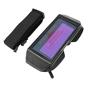 1 Pair Solar Auto Darkening Welding Goggle Safety Protective Shade Autodarking Welding Glasses Lens, Eyes Glasses TIG MIG Anti-Flog Anti-glare Goggles Welder, Black