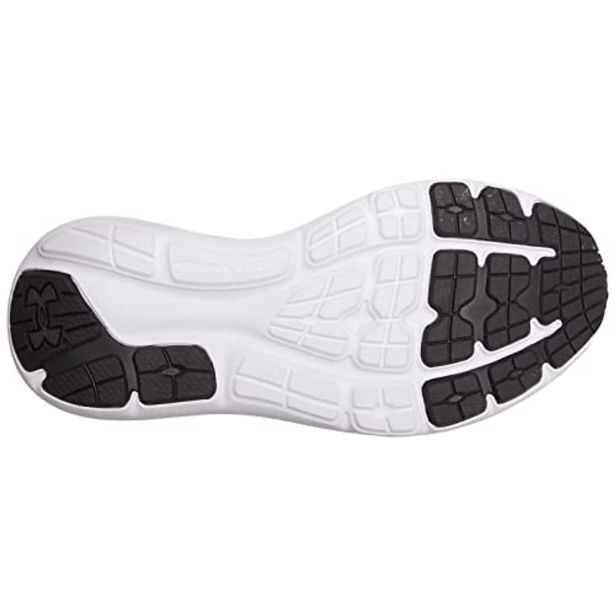 Under Armour Women's Surge 3 Sneaker, Black, 7.5