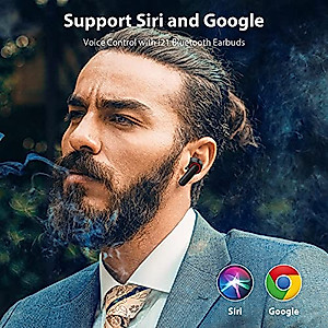 Jiunai Wireless Earbuds for iPhone 14 Pro Max, Bluetooth 5.3 Hi-Fi Bass Headphones wtih Mic USB C Charge Case Noise Reduce Touch Control Headset for iPad iPhone OnePlus Pixel 7 Pro Galaxy S23 S22