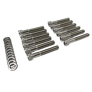 Z Whip SBF Stainless-Steel Intake Manifold Bolt Kit Stainless Steel Socket Cap BOLTS Compatible with Ford Small Block V8 Engines 260 289 302 5.0L Mustang EFI Cars and F-series Trucks SB