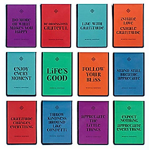 Folio Magnetic Bookmarks -Optimistic Positive Quote Bookmarks Gifts- Set of 12 Inspirational Bookmarks for All Ages, Men, Women, Teens Girls Students for Friends & Coworkers