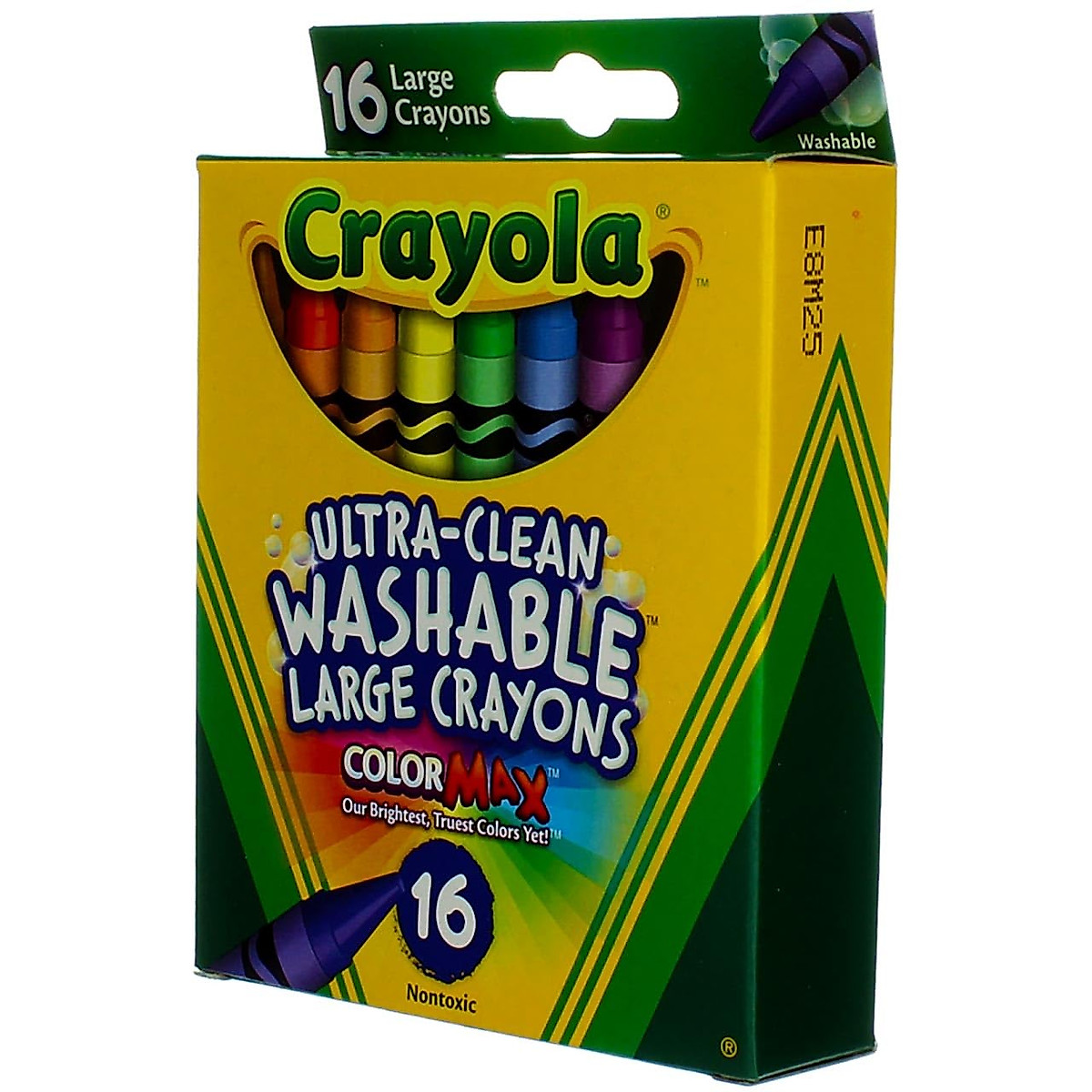 Crayola Large Washable Crayons 16 Pack - 2 Packs