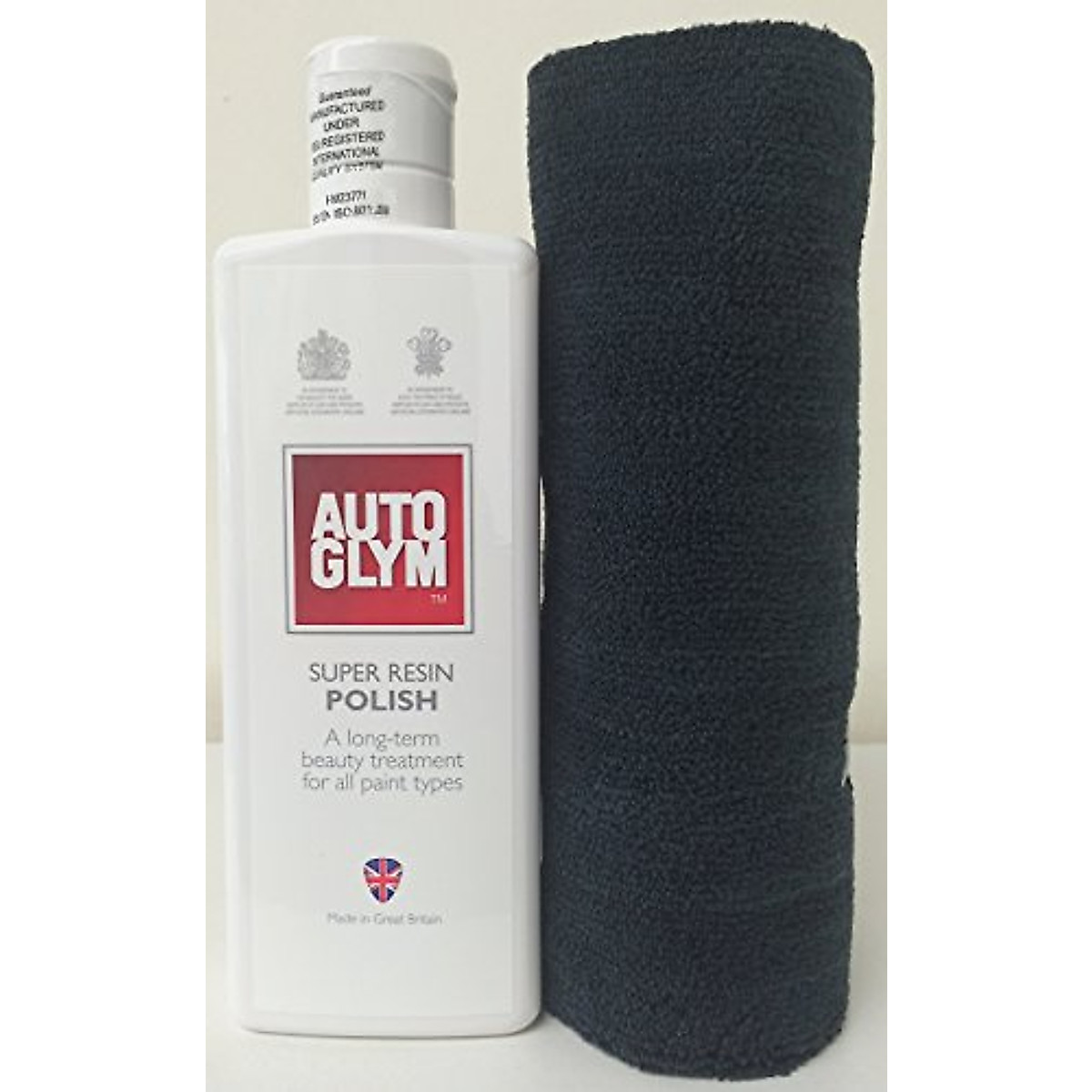 Auto Glym Super Resin Polish 325ml w/Free Seamless Microfiber Towel