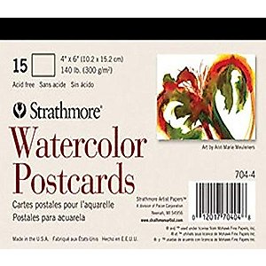 Strathmore Stationery & Card Sets, 6 x 0.5 x 4 inches,2 Pads of 15, White