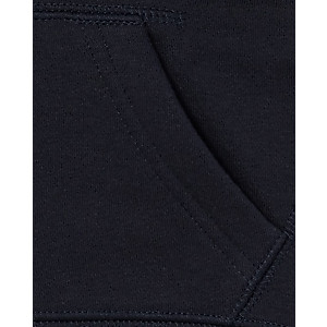 The Children's Place baby boys And Toddler Zip Up Hoodie School Uniform Pullover Sweater, New Navy, 5T US