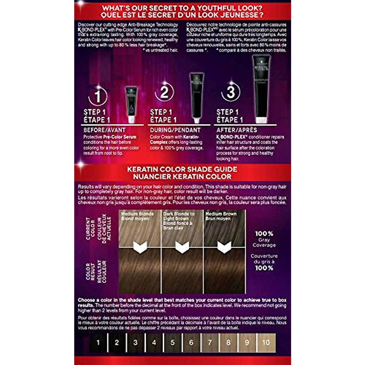 Schwarzkopf Keratin Color Permanent Hair Color Cream, 6.0 Delicate Praline