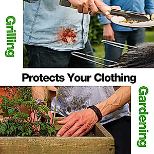 DUSKCOVE 12 Pack Server Aprons with 3 Pockets - Waitress Aprons for Women Men Water Resistant Half Aprons with Added Long Waist Strap