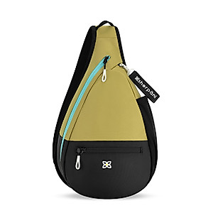 Sherpani Esprit, Nylon Sling Bag, Shoulder Sling Bag, Crossbody Sling Backpack for Women, Fits 10 inch Tablet, RFID Protection (Dream Camo)