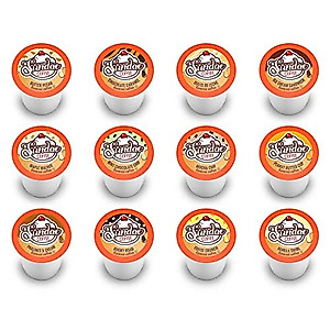 Sundae Ice Cream Flavored Coffee Pods, Compatible with 2.0 Keurig K-Cup Brewer, 48 Count (Assorted Variety Pack)