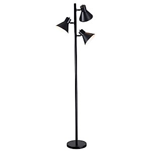 Kenroy Home 32838BL Ash Floor Lamps, Medium, Black