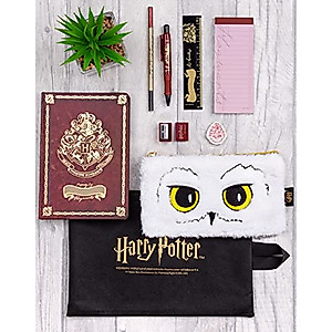 Harry Potter Stationery Set A5 Hogwarts Hedwig Notebook Pen Pencil Case