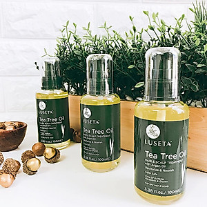 Luseta Tea Tree Shampoo and Conditioner with Tea Tree Oil for Hair Growth