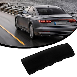 QODOLSI 1 PC Car Handbrake Handle Cover, 4.8" x 1.65" x 1.41" Silicone Wavy Anti-slip Parking Brake Covers, Universal Protective Accessories, Compatible with Cars, Trucks, Vans, SUVs (Black)