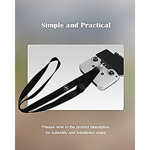 Arzroic Skin-Friendly Lanyard Neck Strap with Clip/Mount for DJI Mini 2/Mini 2 SE/Air 2S/Mavic 3/FPV/Mavic Air 2 Accessories DJI RC-N1 Remote Controller Strap Lanyard