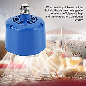 Walfront Cultivation Heating Lamp Pet Chicken Pig Heater 100-300W Thermostat for Pet Chicken Livestock Heat Lamp Tool