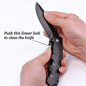 Men Gifts, Custom Engraved Personalized Pocket Knife, Gifts For Boyfriend Husband Fiancé Groom Dad Brother Friend Son Groomsmen, Birthday Valentines Day Anniversary Christmas Fathers Day Gift For Him