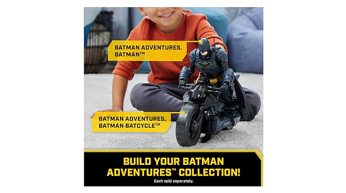 Transforming 2-in-1 Batcycle & Batglider Toy for Kids