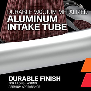 K&N Cold Air Intake Kit: Increase Acceleration & Engine Growl, Guaranteed to Increase Horsepower up to 21HP: Compatible with 3.6L, V6, 2016-2019 Chevy Camaro, 69-4535TP