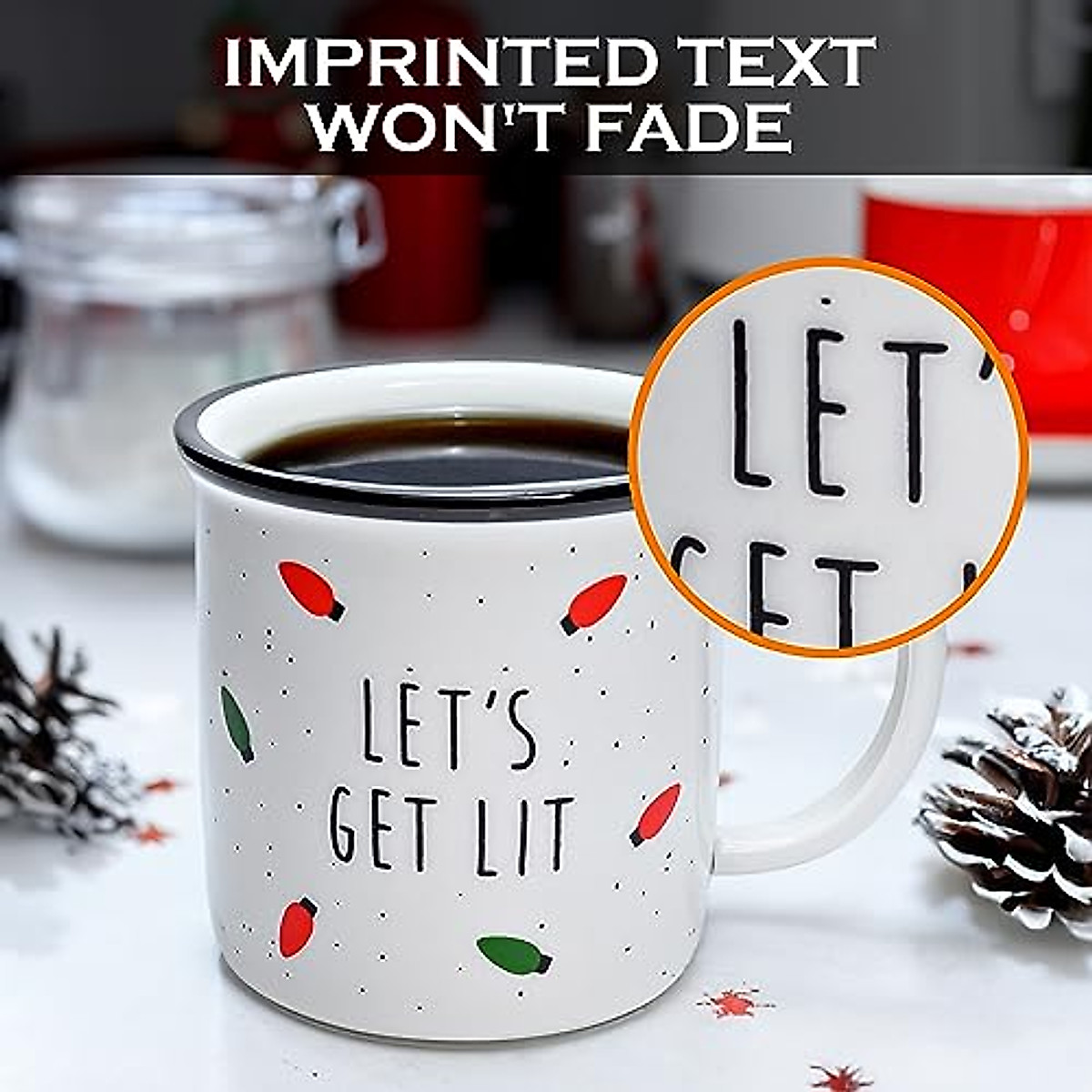 Lets Get Lit Christmas Mugs Coffee Set 11 Ounce, Lets Get Lit Coffee Mugs Christmas, Lets Get Lit Christmas Muga, Lets Get Lit Christmss Mugs, Lets Get Lit Christmas Coffee Mugs Lets Get Lit Xmas Mugs