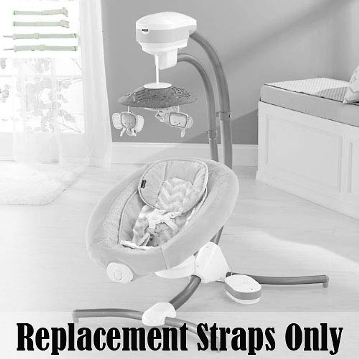 Fisher Price Restraint Bag for Cradle 'n Swing: Replacement Straps