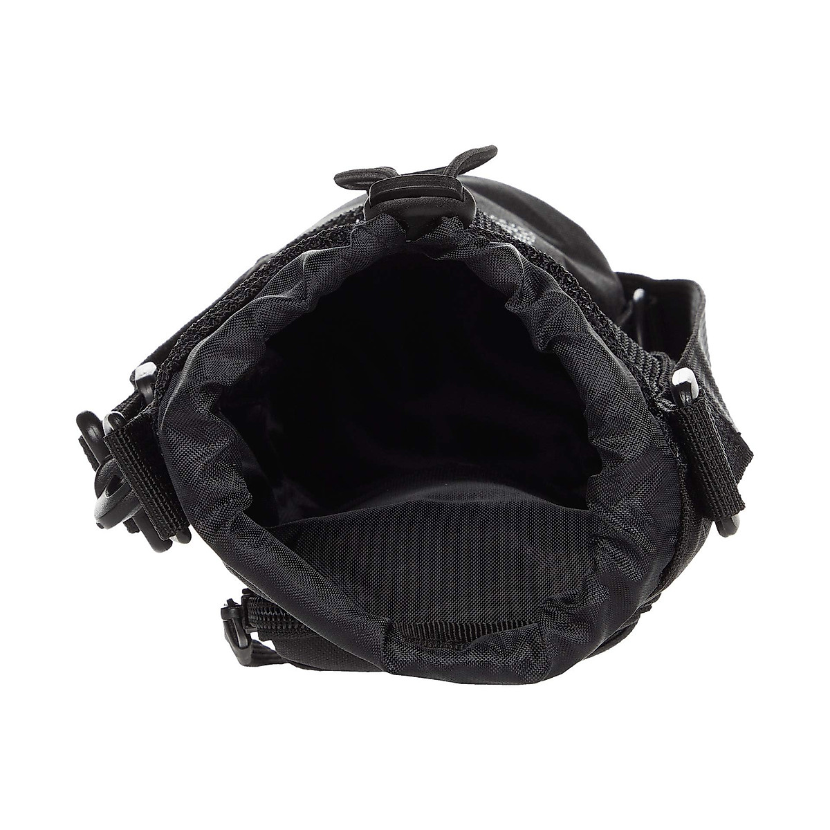 adidas Hydration Crossbody Water Bottle Sling Bag, Black/White, One Size