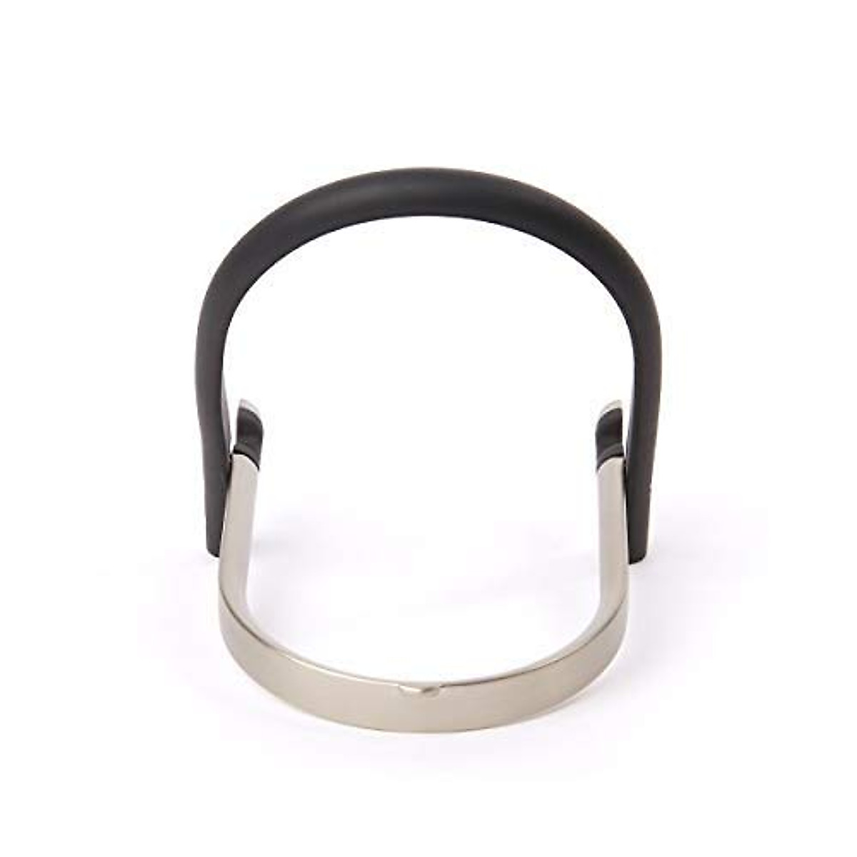 Umbra Udock Tablet/Phone Holder, Phone Easel/Tablet Easel -- Great For Kitchen, Props Up Your Screen So You Can Follow Along With Recipes, Read/Watch Online Content, Black/Nickel Finish