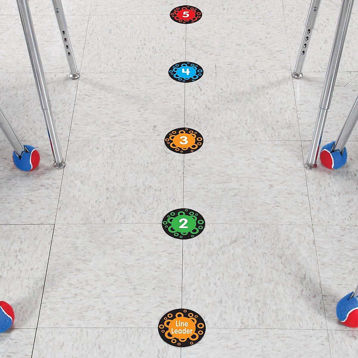 Really Good Stuff EZ Stick™ Classroom Line-Up Helpers - 36 Decals