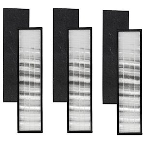 Filter-Monster – Replacement HEPA Filter with Carbon Pre-Filter Set, 3 Pack - Compatible with GermGuardian FLT5000 Air Purifier Filter Size C