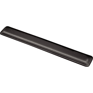 Fellowes 91737 Gel Wrist Rest - Graphite/Platinum