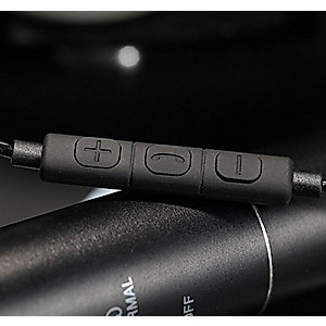 Sqrmekoko OFC Upgrade Audio Cable Cord with Volume Control and Mic Function for Sennheiser IE8, IE80, IE8i Earphone