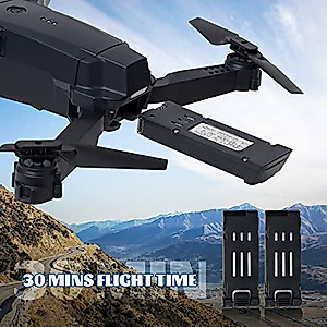 E58 Drone with Camera for Adults/Kids Foldable RC Quadcopter Drone with 4K HD Camera, WiFi FPV Live Video, Altitude Hold, One Key Take Off/Landing, 3D Flip, APP Control