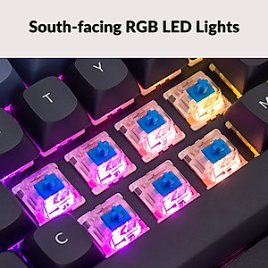 Keychron Q4 Wired Custom Mechanical Keyboard, QMK/VIA Programmable Macro, Full Aluminum, Hot-Swappable Gateron G Pro Red Switch, 60% Layout Double Gasket Compatible with Mac and Windows - Black