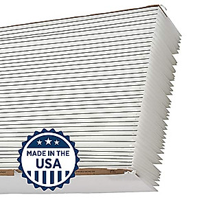 AprilAire 501 Replacement Filter for AprilAire 5000 Whole-House Air Purifier - MERV 15 Equivalent, 16x25x6 Air Filter (Pack of 4)