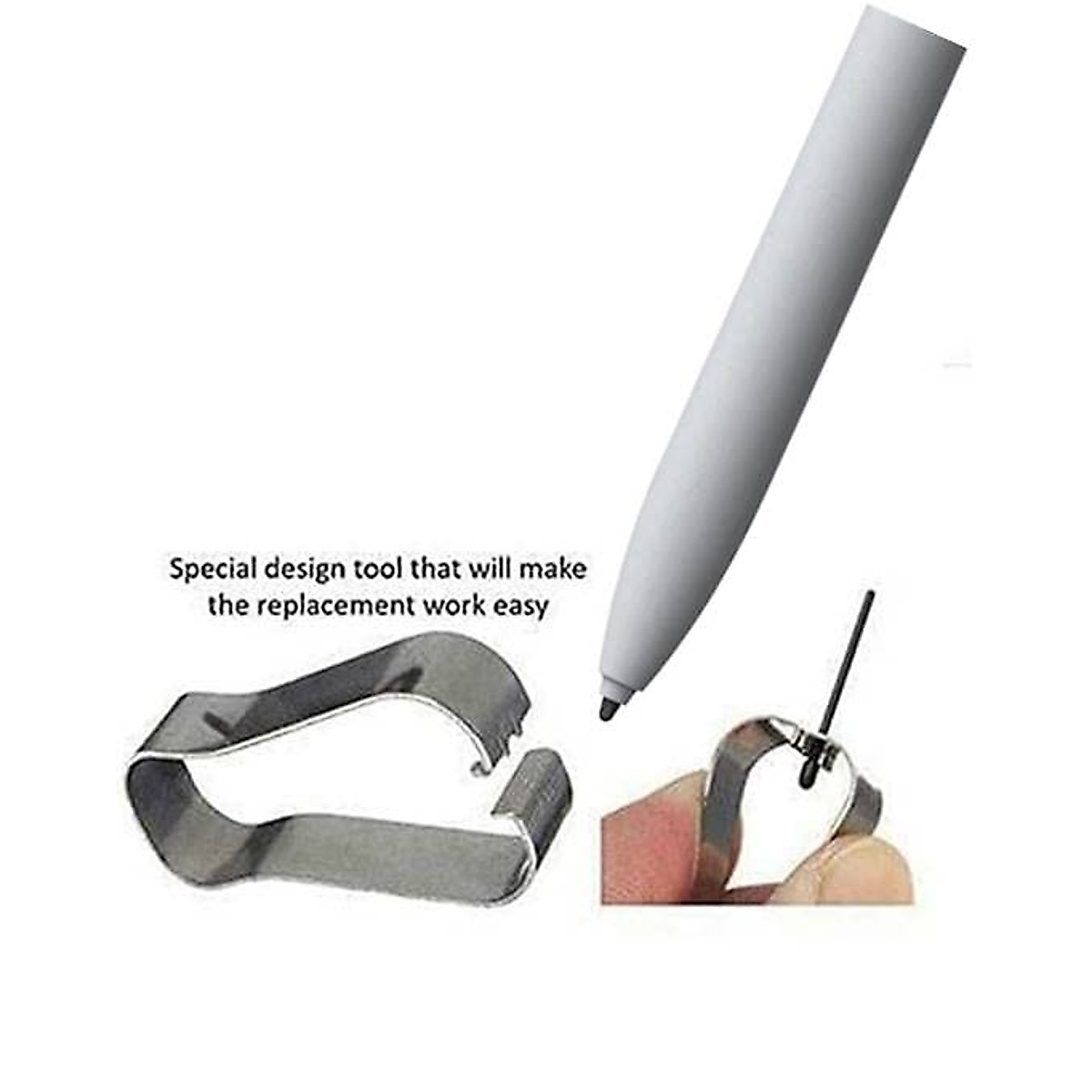 (20 Pack) EMR Digital Pen Tips,Nibs for Remarkable 1/2 Stylus Pen Replacement Nibs/Tips Black