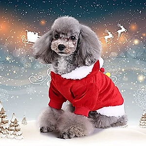 Pet Clothes Small Christmas Hoodie Tree Clothes for Medium Dogs Classic Shirt Stretchy Vest Doggy Tee Tank Top Apparel Outfits