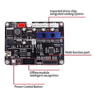 GRBL 1.1f CNC Controller 3-Axis CNC Router Machine Control Board for CNC 3018 Pro 3018 Max 3018Pro-M Milling Machine
